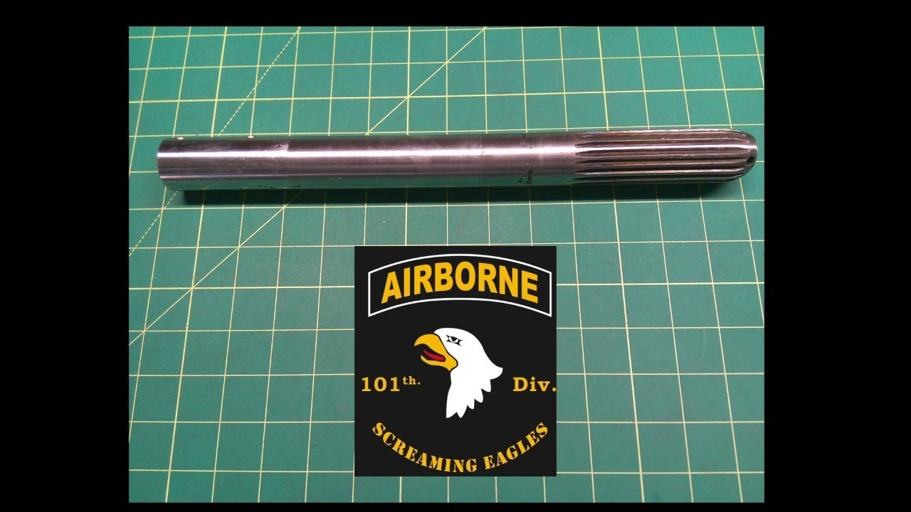 spline shaft repair - YouTube