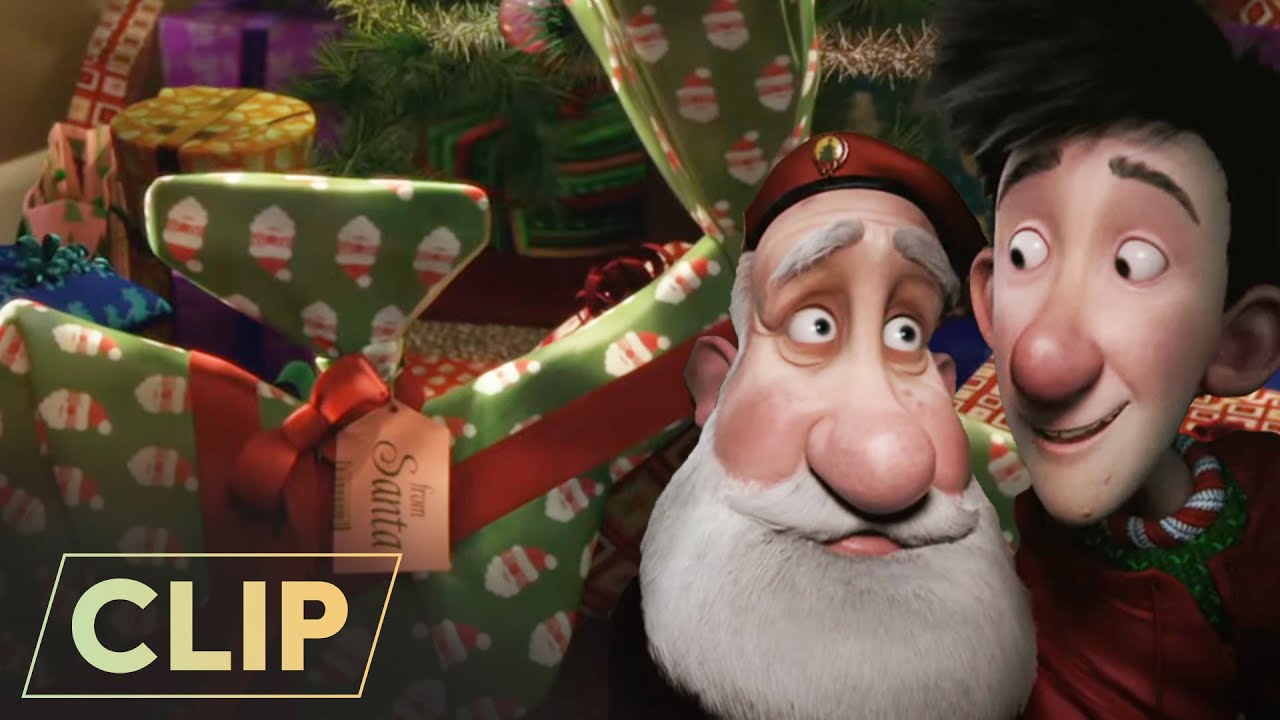 Arthur Christmas (2011) | Delivering the Final Present | James McAvoy ...