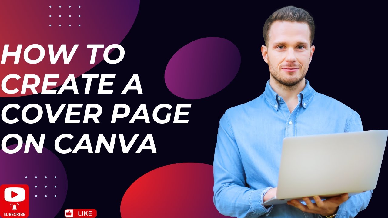 How To Create An eBook Cover Page - YouTube
