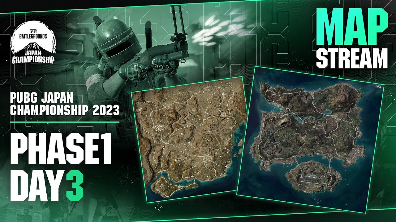 【MAP配信】PUBG JAPAN CHAMPIONSHIP 2023 Phase1 Day3 #PJC - YouTube