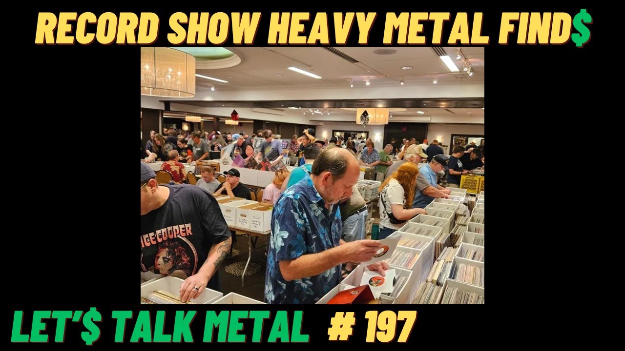 Record Show Report: I Bought So Much Heavy Metal I Couldn't Carry it ...