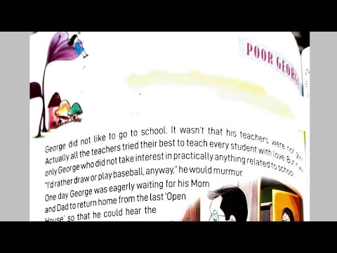 English Story -" Poor George " Part -1( help to understand English ...