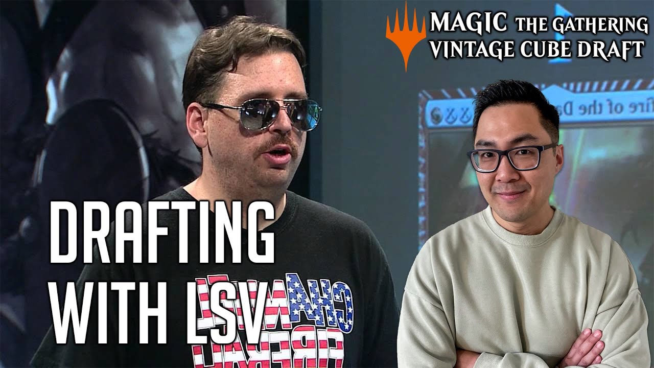 Drafting With LSV: LSV = Luck, Skill, and Victory? | Vintage Cube Draft | MTGO - YouTube