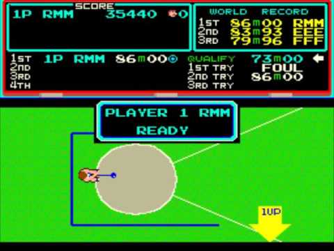 Track And Field Arcade Game(Complete/Completo) - YouTube
