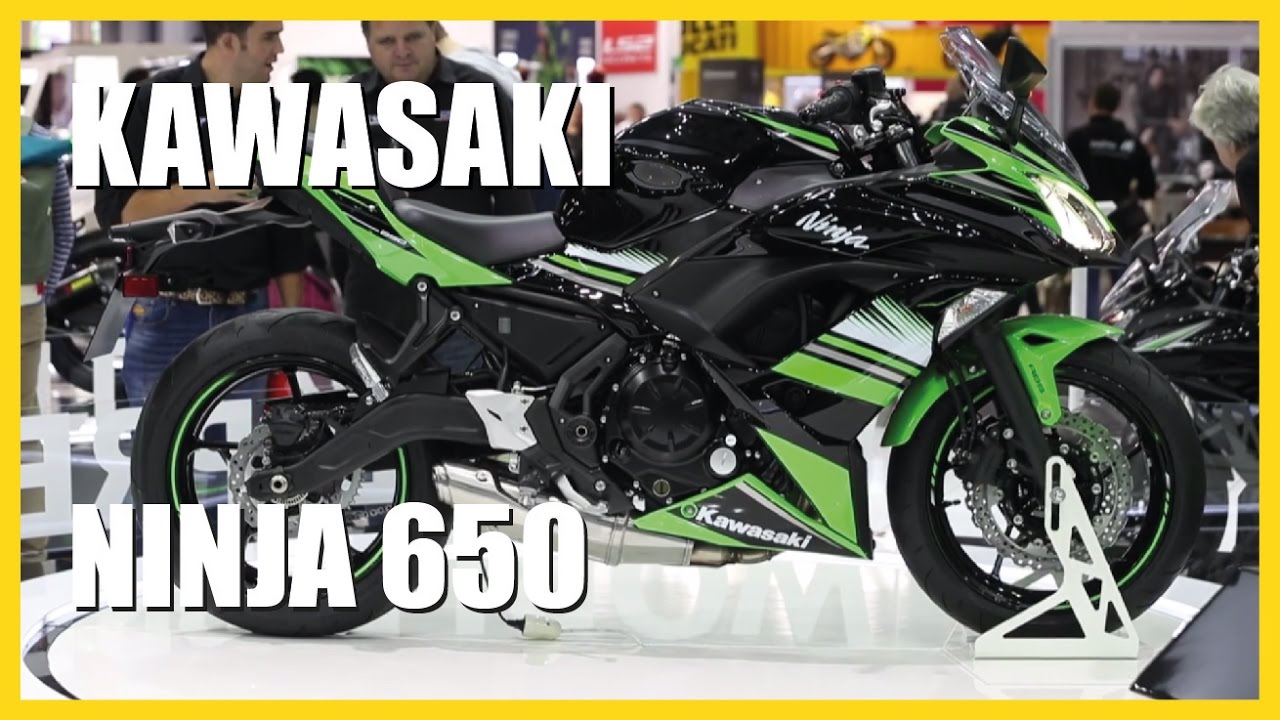 Nouveauté 2017 - Cologne : Kawasaki Ninja 650 - YouTube
