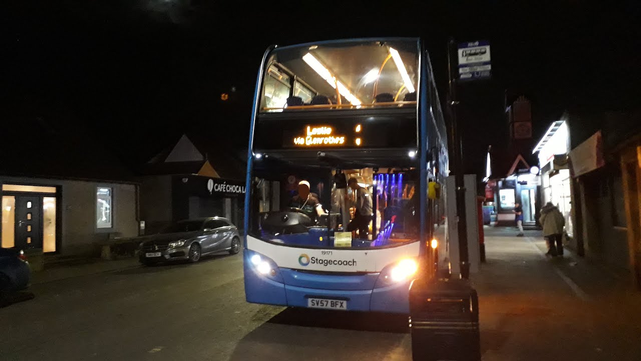 39A: Stagecoach Fife ADL Enviro 400 Trident II 19171 (SV57 BFX) - YouTube
