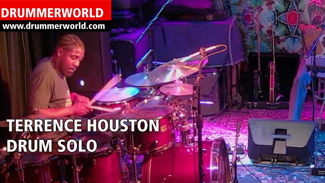 Terrence Houston: DRUM SOLO - YouTube