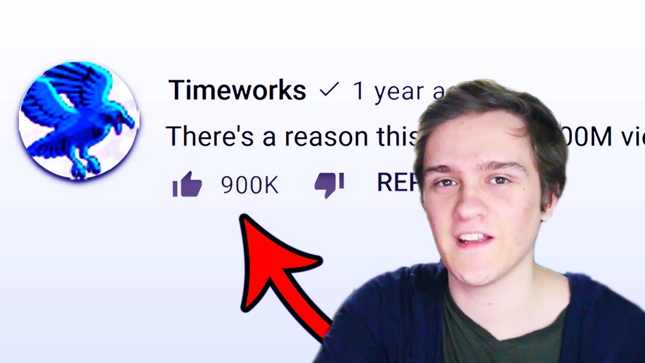 My Most Liked Comment Reached 900K LIKES! - YouTube