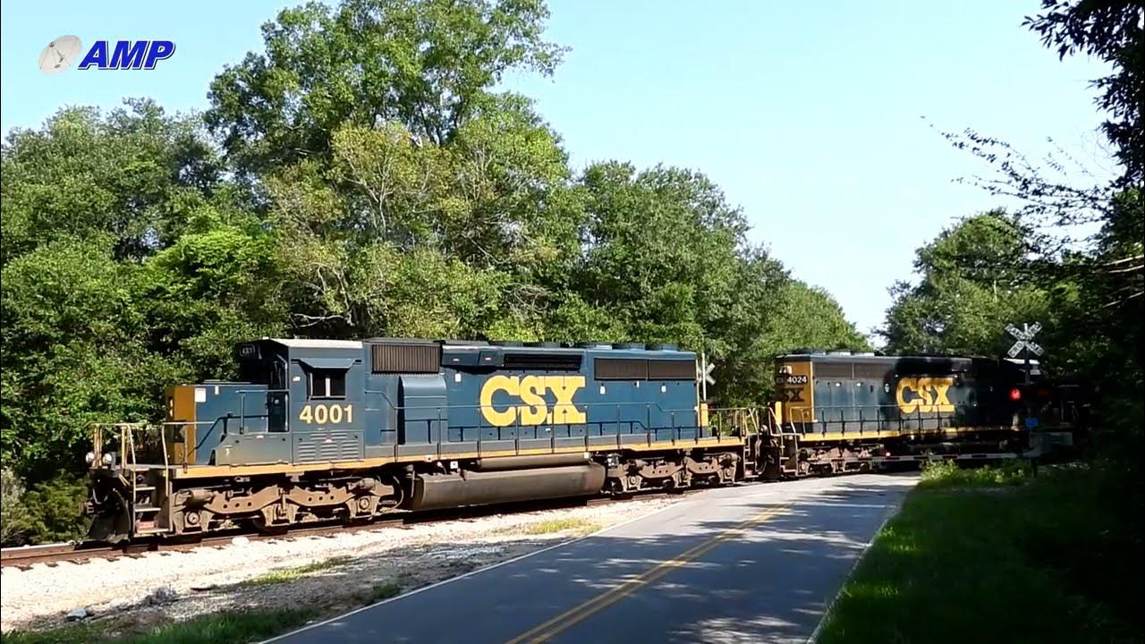 CSX 4001 Gonzalez | SD40-3 - YouTube