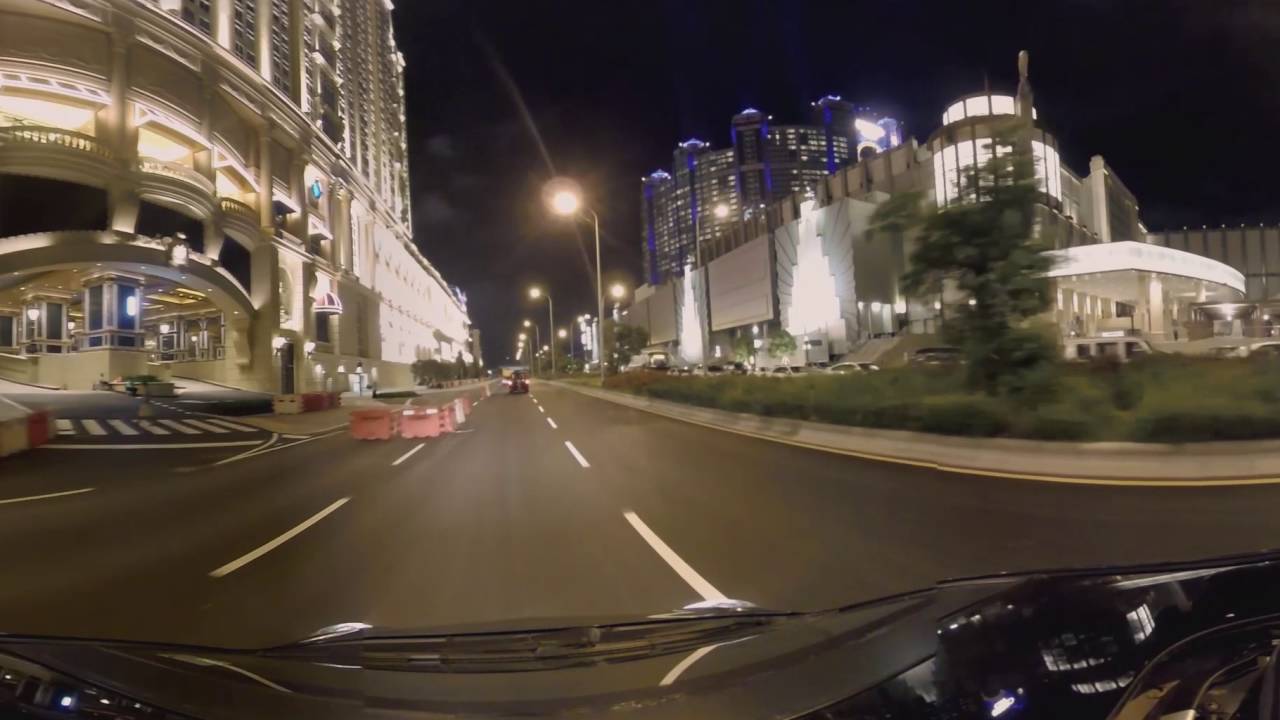 [Macau Driving 360] 澳門路氹賭城區夜遊 - YouTube