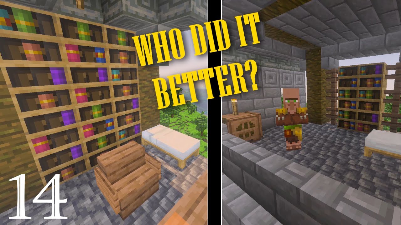 Minecraft: Chunk Line [14] - Building Competition! - YouTube