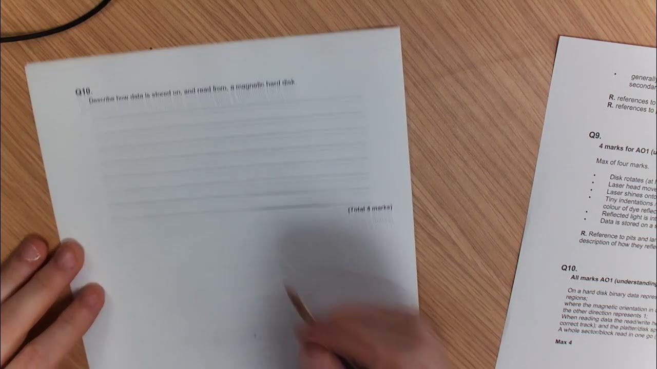 GCSE AQA - Computer Science - Magnetic / Optical Storage - YouTube