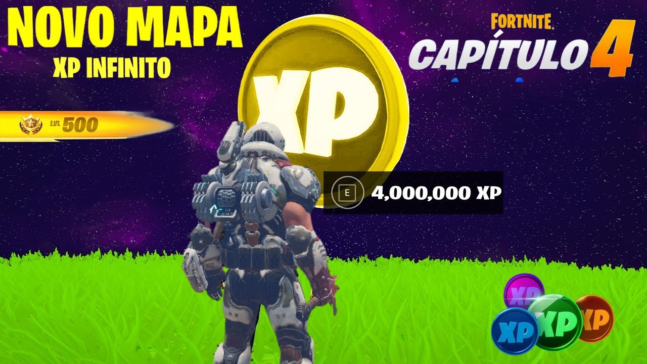 Novo Bug MAPA XP no Fortnite Sesao 1 cap 4 (500.000 XP ) - YouTube