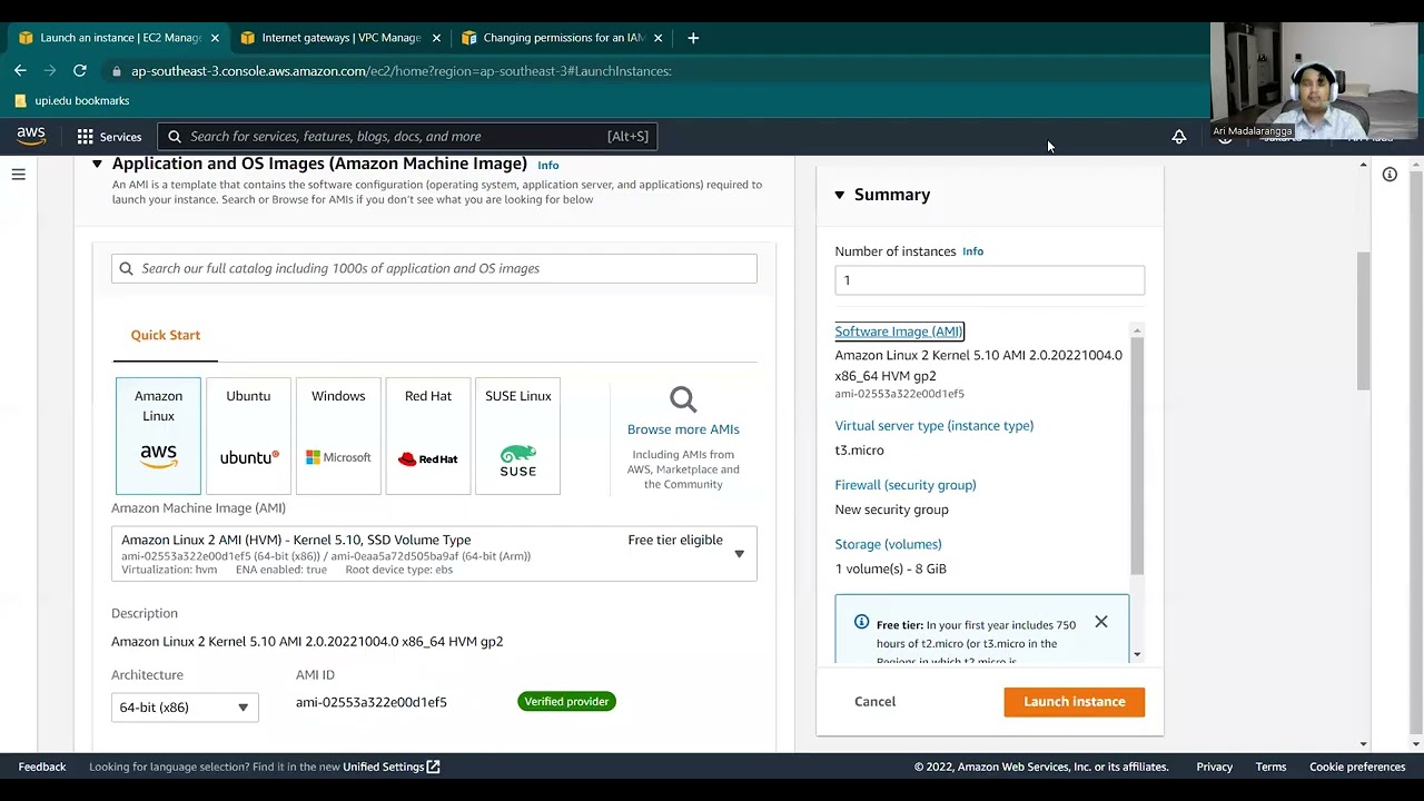 UTS Cloud Computing Amazon Web Services - YouTube