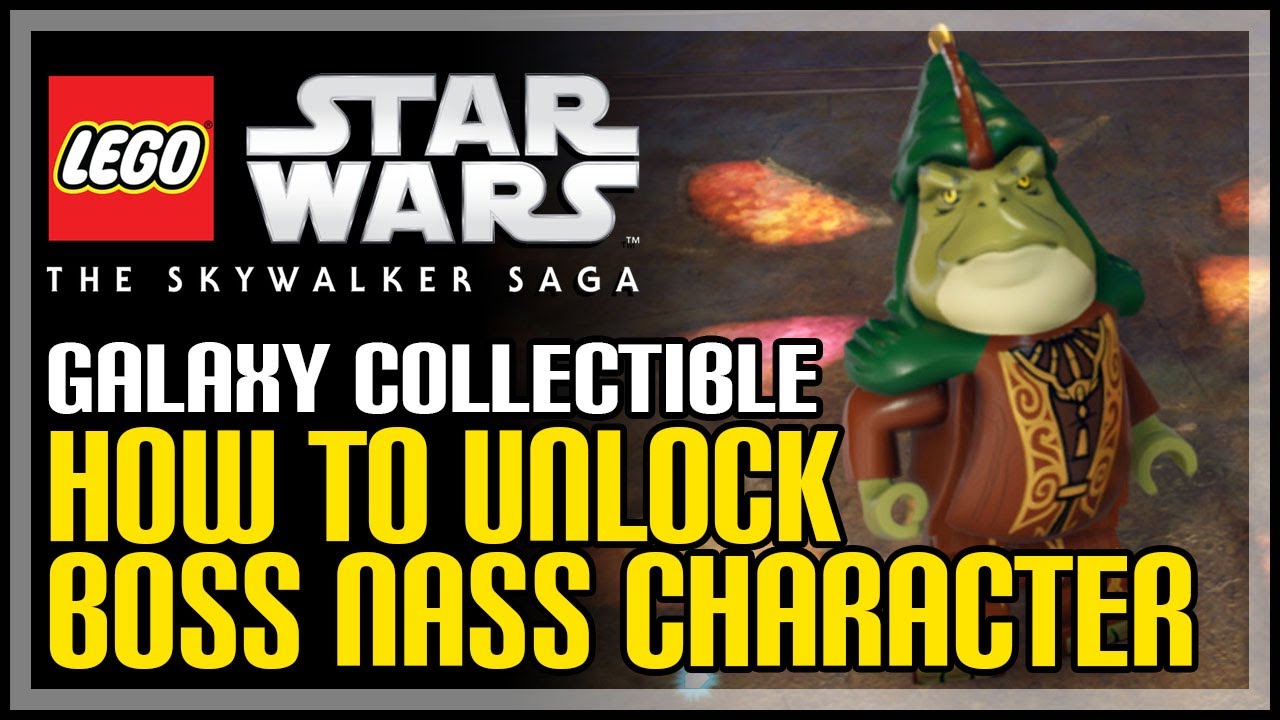 Boss Nass Unlock LEGO The Skywalker Saga - YouTube