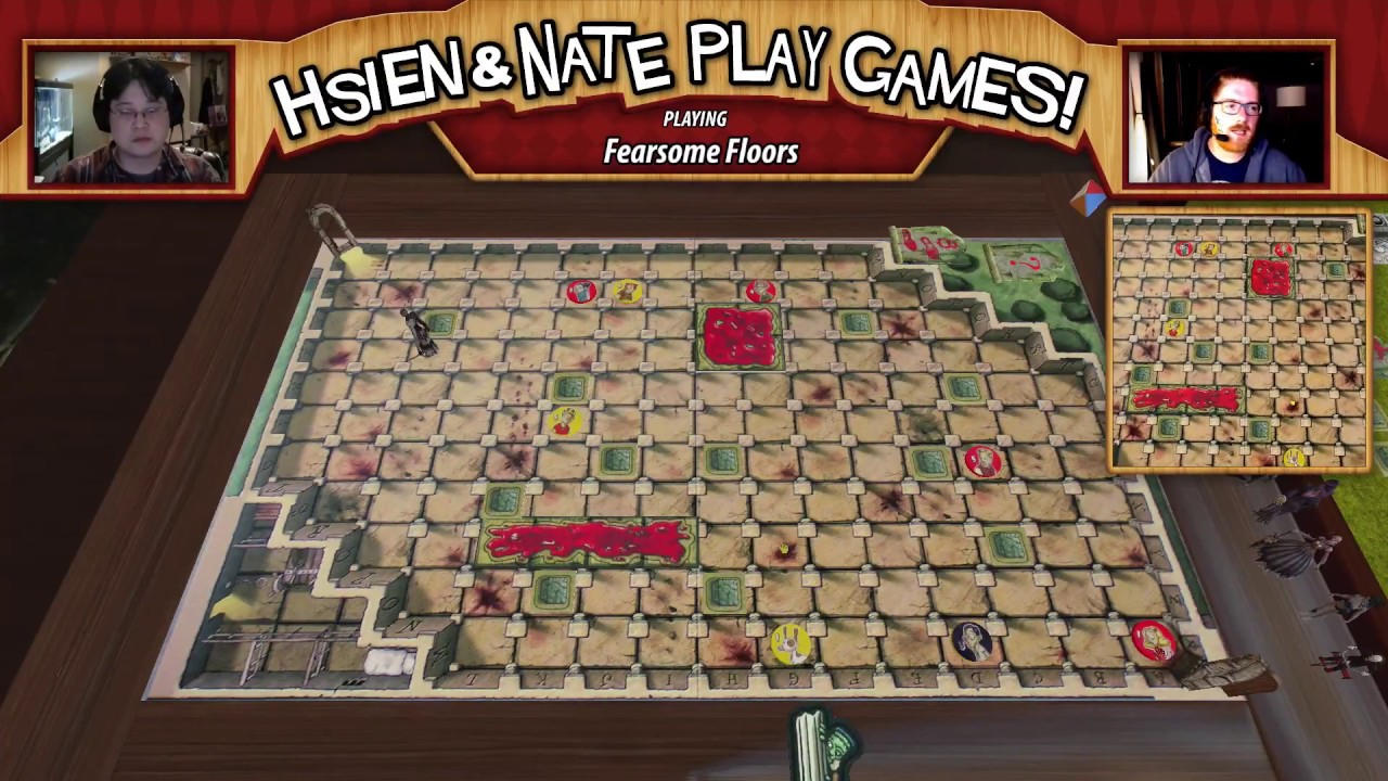 Hsien and Nate Play Games! Episode 22, "FEARSOME FLOORS" - YouTube