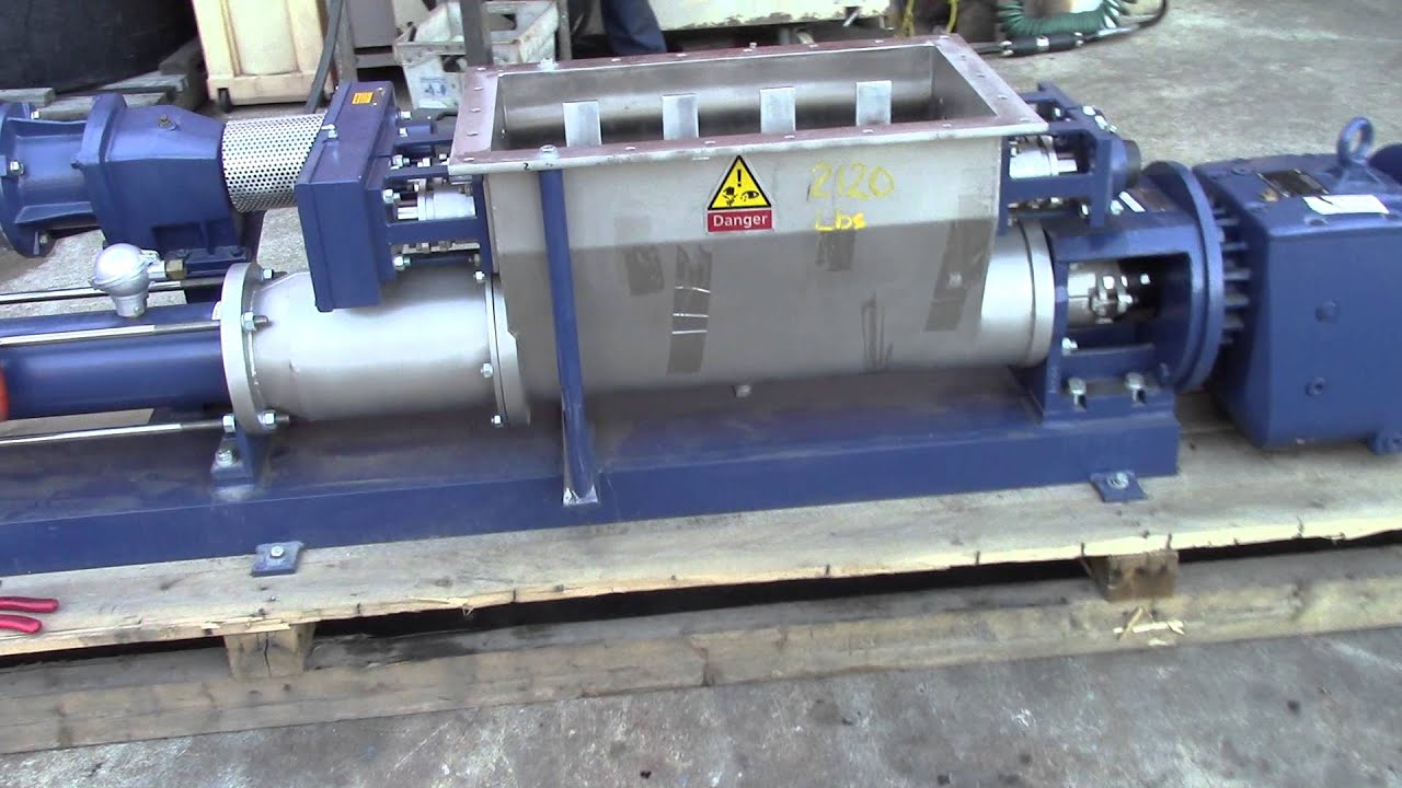 Seepex size 17 progressive cavity pump - Item# C738738 - YouTube