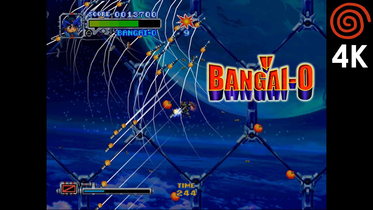 Bangai-O (4K / 2160p / 60fps) | Redream Emulator (Premium) on PC | Sega ...