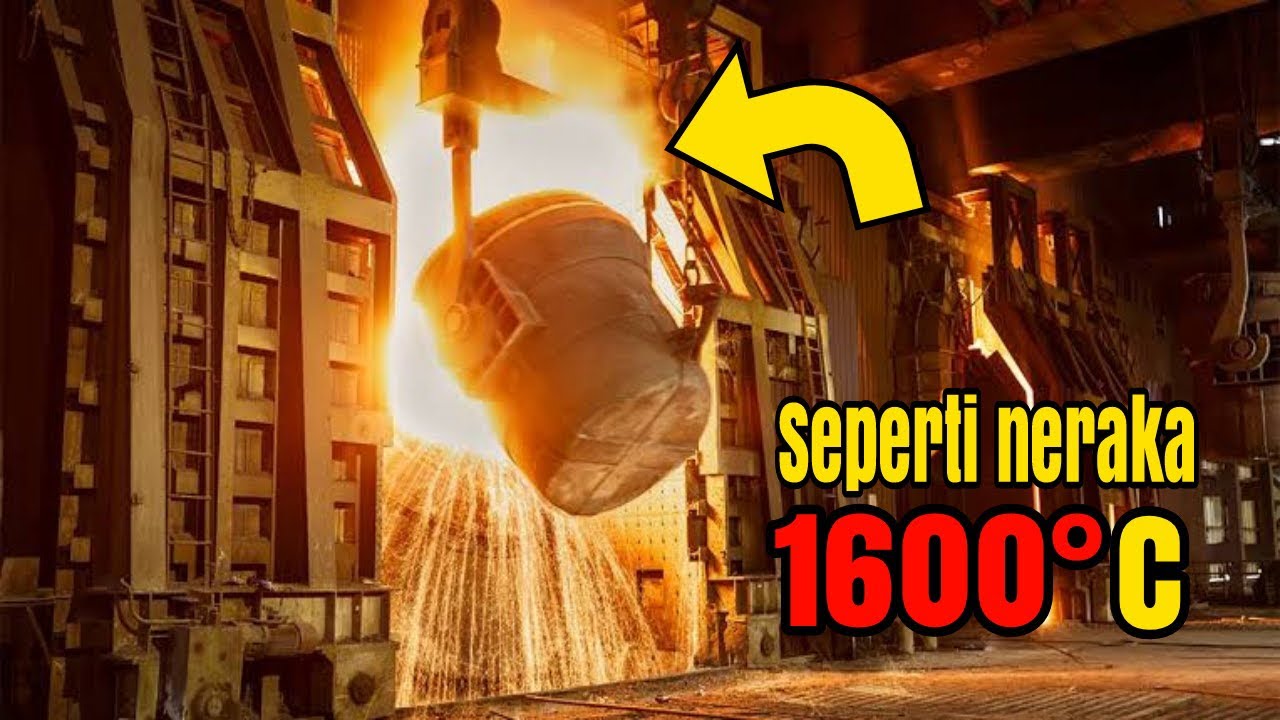 1600°C! Pembuatan Roda Kereta Api Dengan Berat 500kg+ - YouTube