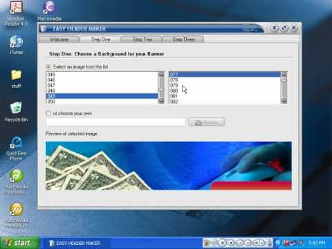 Easy Header Maker! - Create Amazing Headers In 2 Minutes Flat! - YouTube