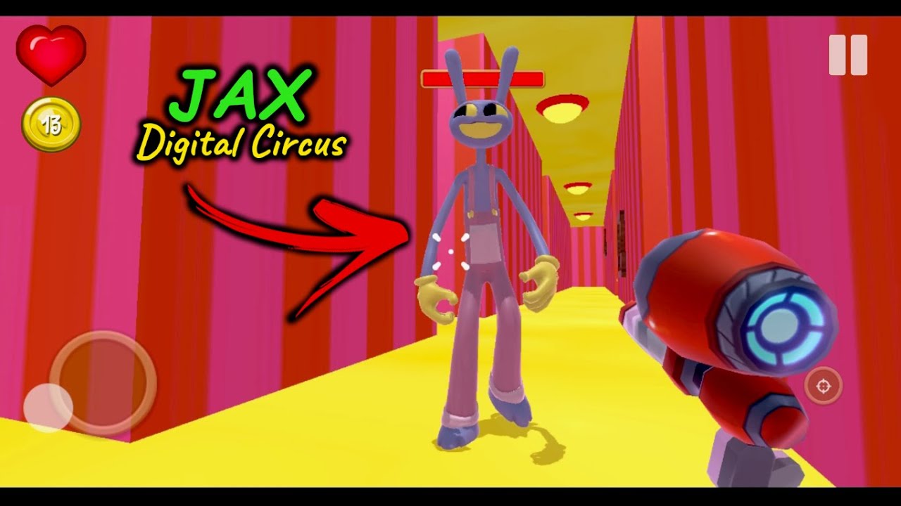 New game! Digital Circus Escape JAX monster, android gameplay ...