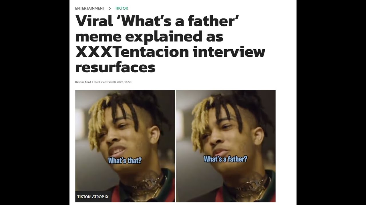 XXXTentacion meme is kinda stupid - YouTube