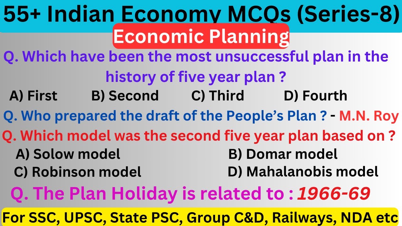 Economic Planning In India MCQs Five Year Plans MCQs Indian economic-planning-in-india-mcqs-five-year-plans-mcqs-indian