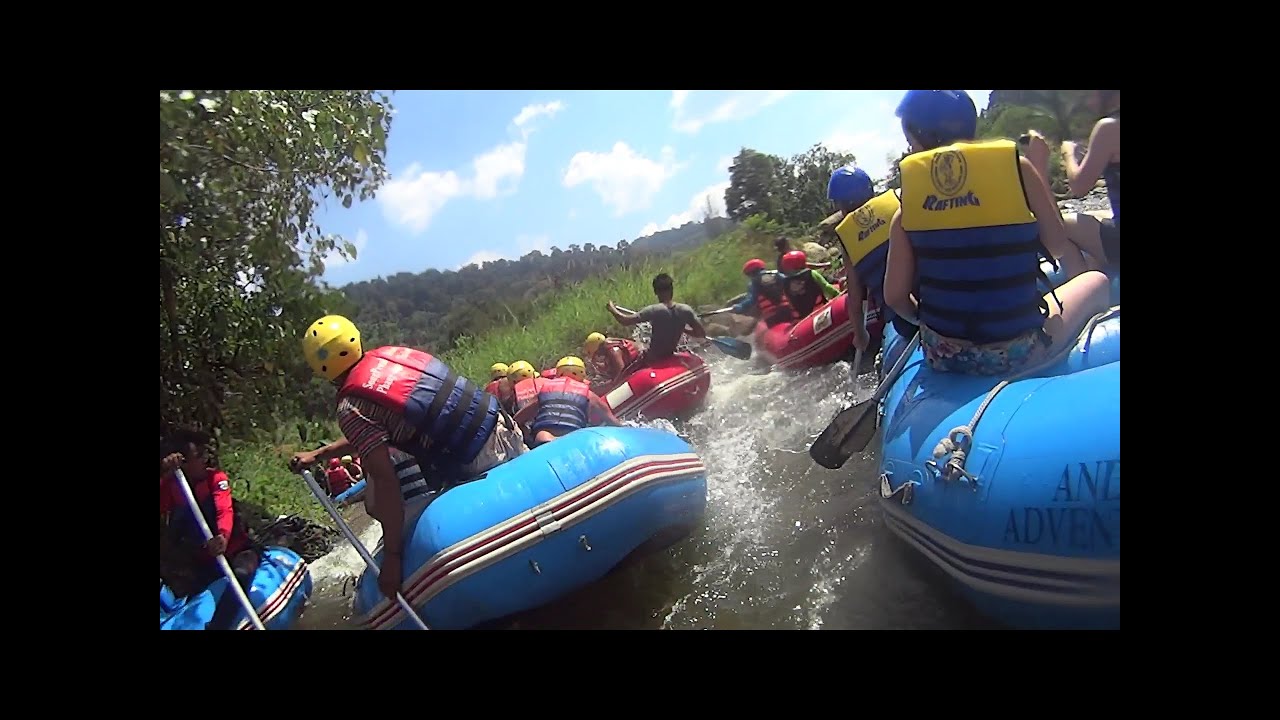 Whitewater Rafting in Phuket - Sony Action Cam - Part 1 - YouTube