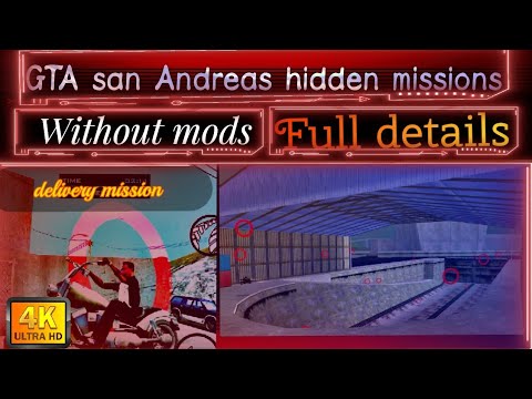 GTA san Andreas hidden missions and details||Hidden side missions in ...