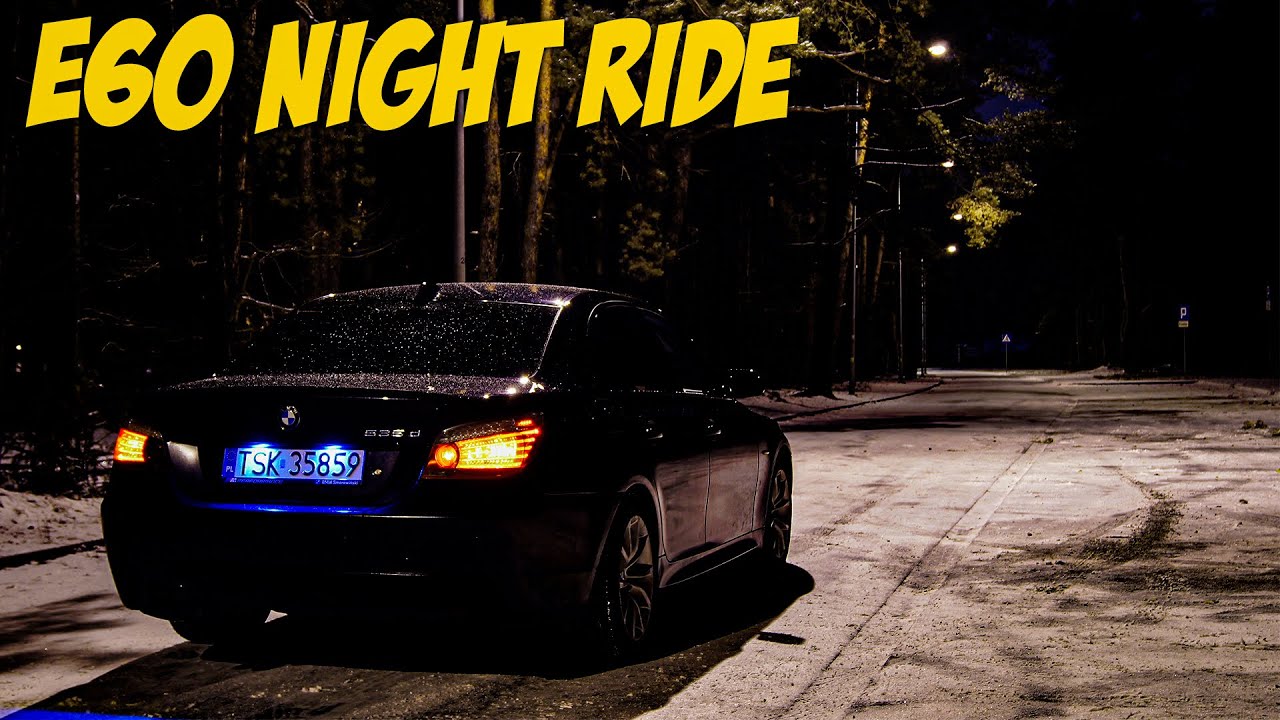 BMW 535d Winter Night Ride | videodrome - YouTube