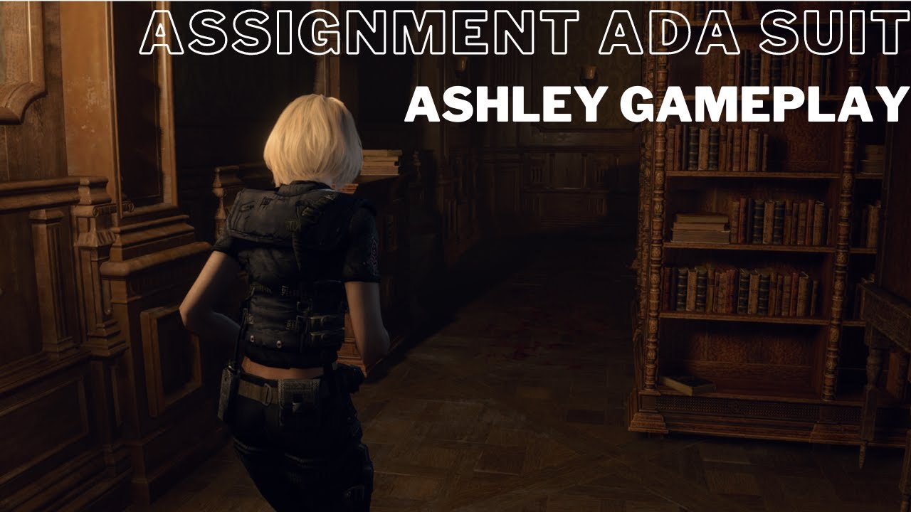 Resident Evil 4 Remake Ashley Gameplay 4K 60FPS- Ashley in Assignment ...