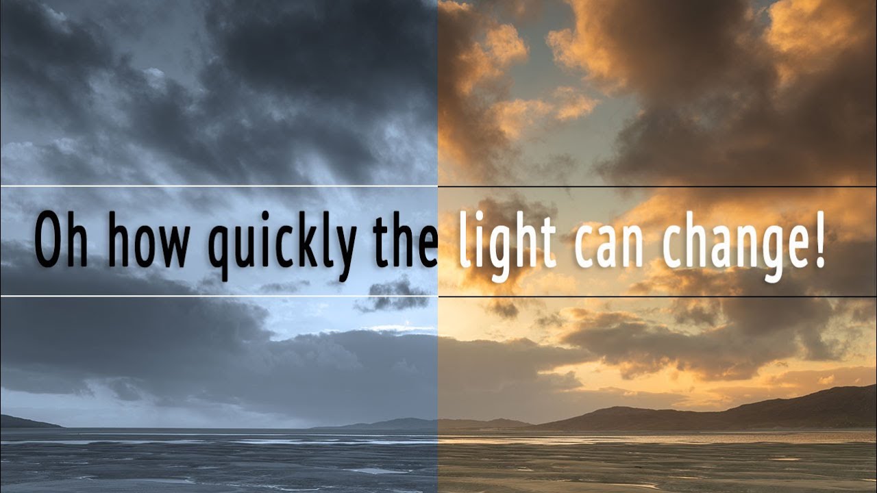 Landscape Photography | Oh how quickly the light can change! - YouTube