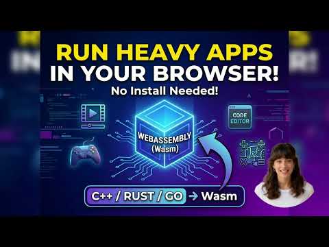 What is WebAssembly Wasm ? The Future of High Performance Web Apps
