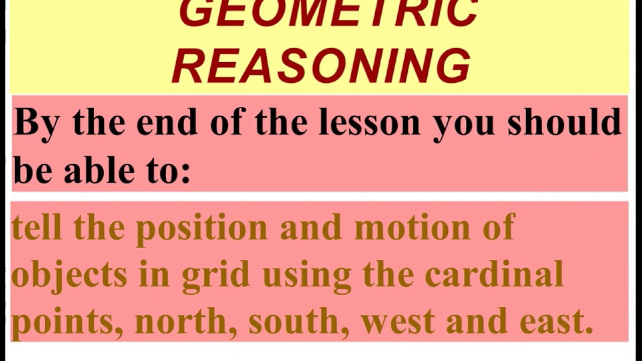 Geometric Reasoning A1 B6 3 3 5 1 A1 By ISA exercises at www ...