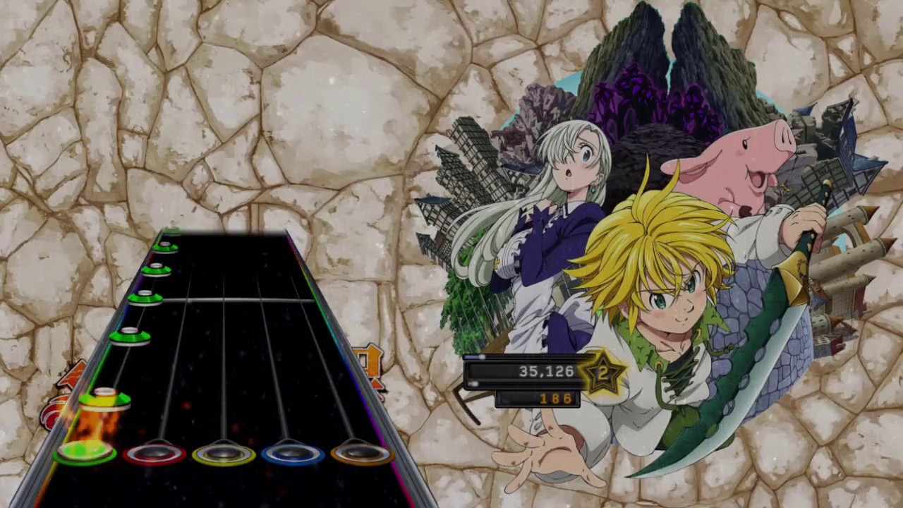 Guitar Hero - Nanatsu no Taizai OP - 7 -seven- - YouTube