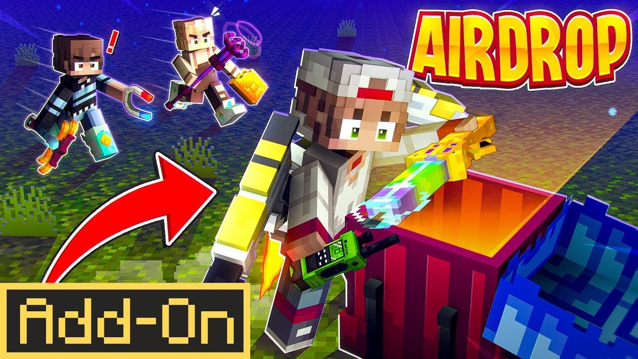 AirDrop Add-On | Minecraft Marketplace Addon | Showcase - YouTube