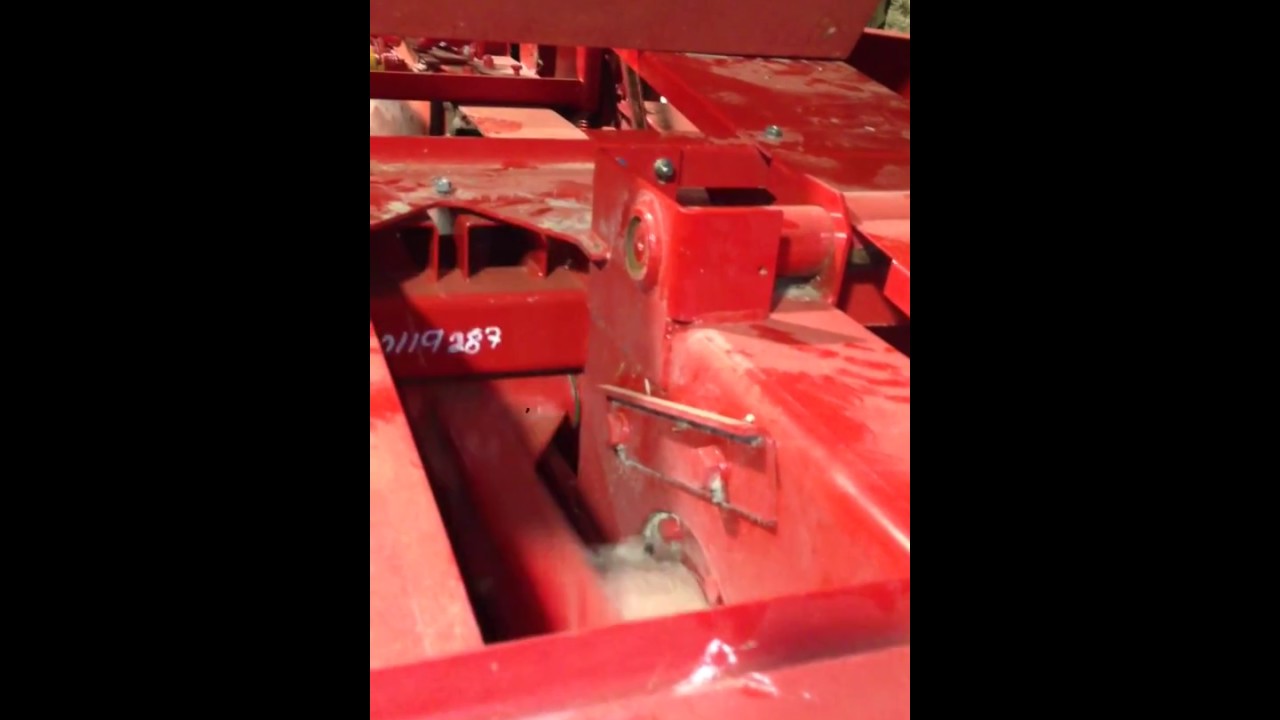 Inside Square Baler Chamber-Massey Ferguson 1839 - YouTube