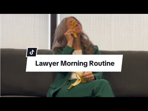 The Lawyer Morning Routine - YouTube