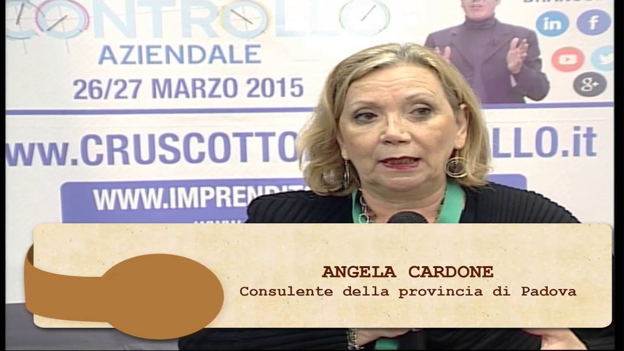 Intervista Corso Cruscotto di Controllo - Angela Cardone - YouTube