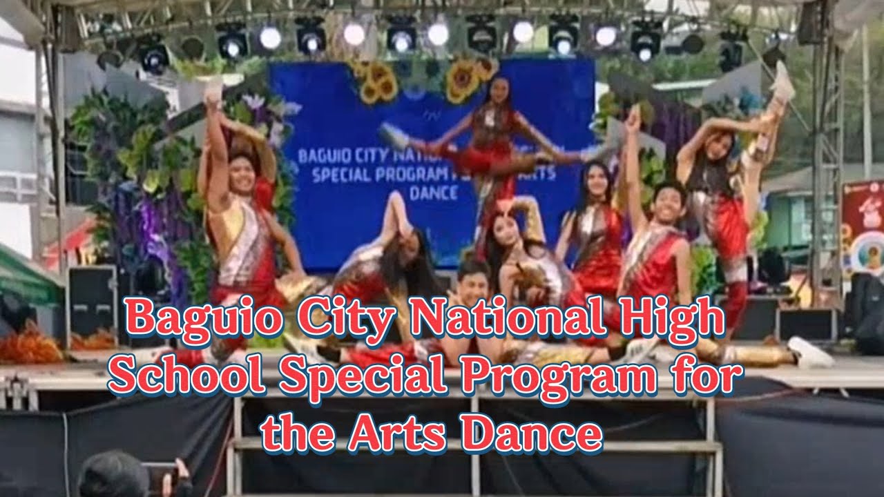 BAGUIO CITY NATIONAL HIGH SCHOOL SPECIAL PROGRAM FOR THE ARTS DANCE - YouTube