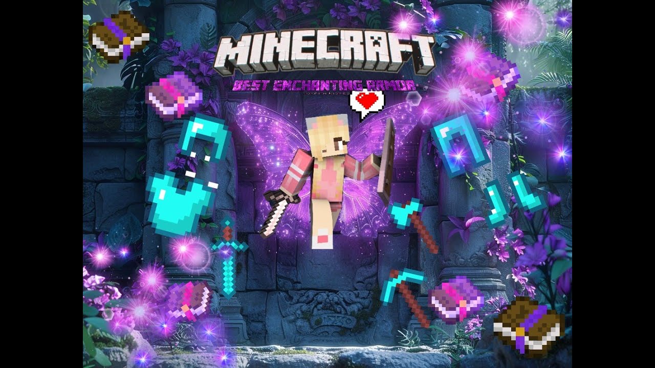 Minecraft best armor and best enchant for armor and how to add it ...