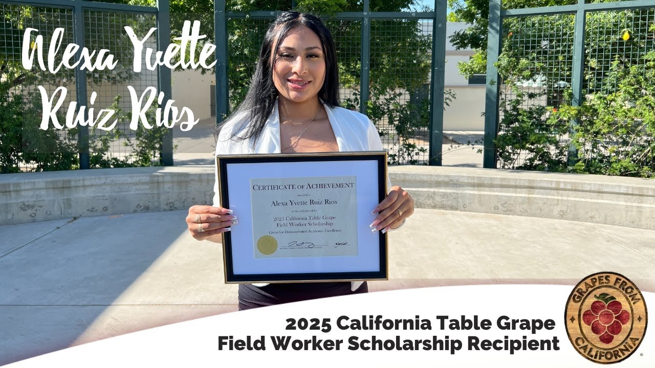2025 Field Worker Scholarship Recipient Alexa Yvette Ruiz Rios - YouTube
