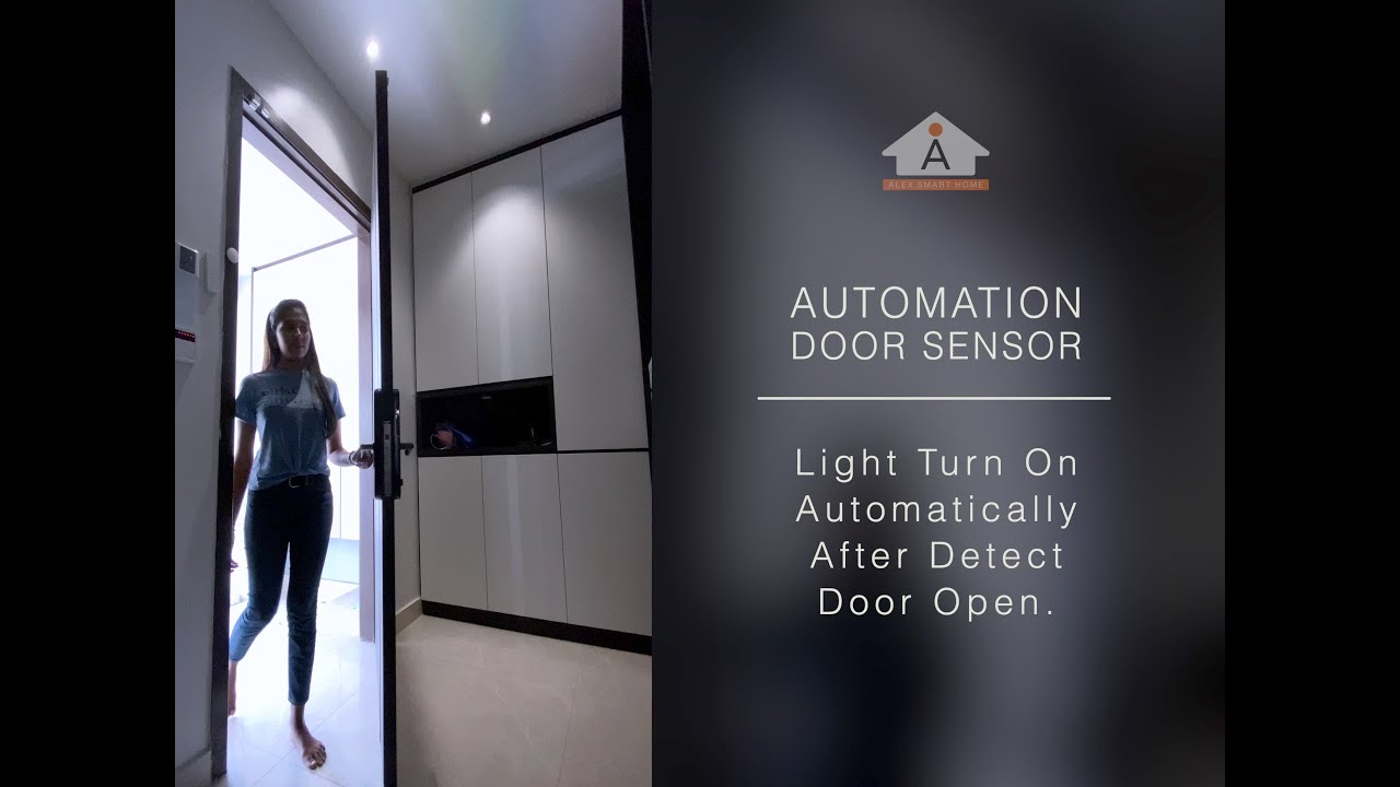 Automation_Entrance_Door Sensor - YouTube