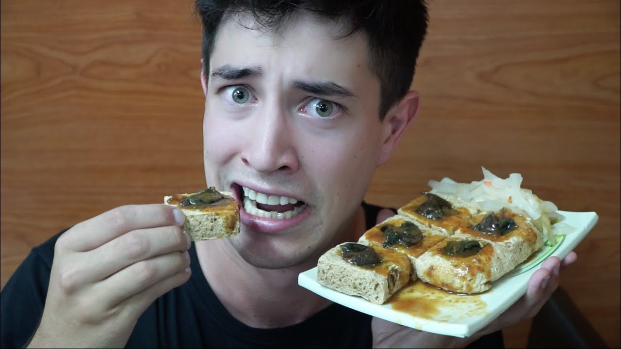 WORLD'S STINKIEST STREET FOOD! - RARE Stinky Tofu and 1000 Year-Old Egg ...