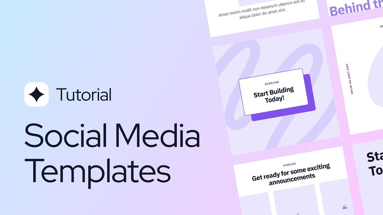 Master Figma Template for Social Media & Marketing: Comprehensive ...