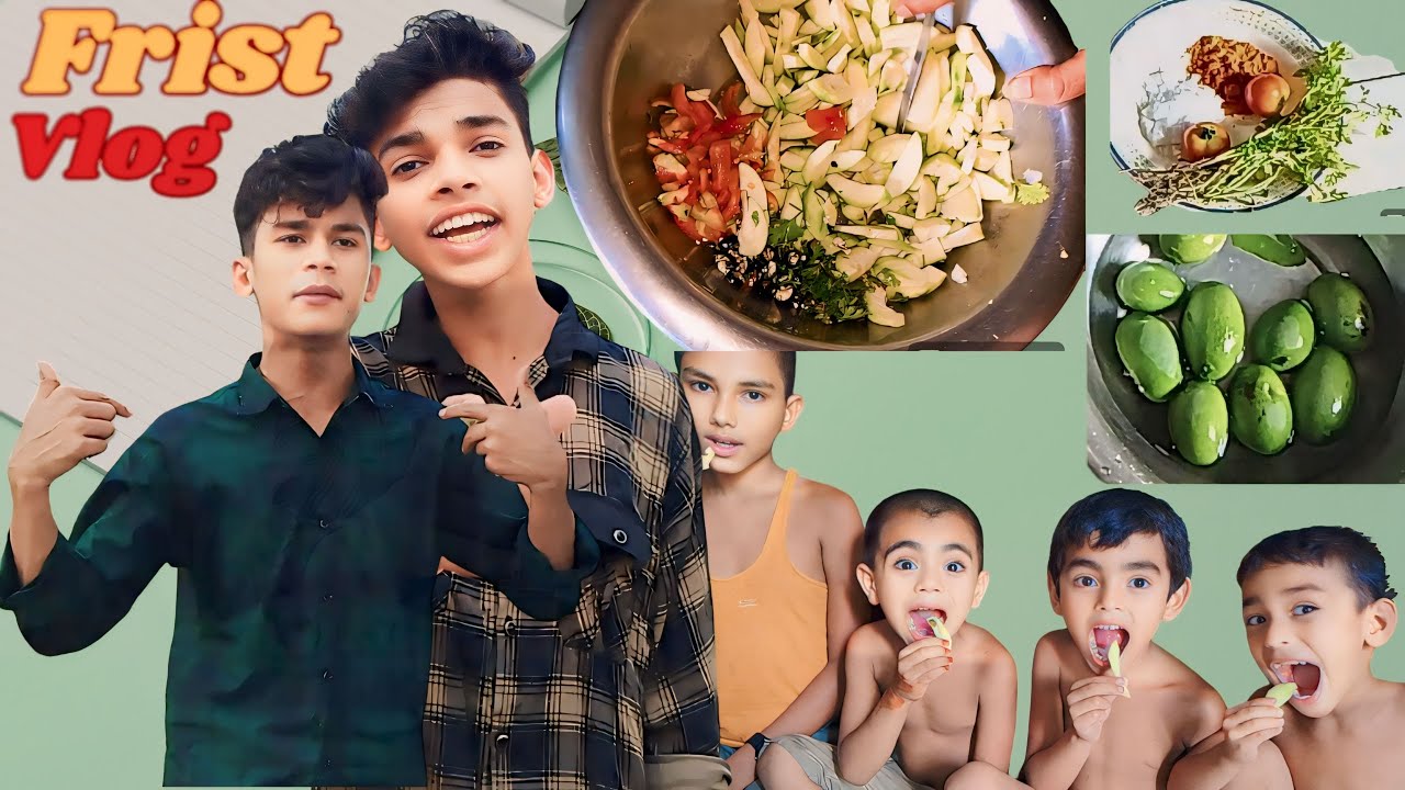 Our First Vlog 🧡 || Our First Video On Youtube || BROTHERS LIFE - YouTube