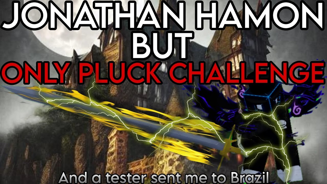 [AUT] Jonathan Hamon but ONLY PLUCK CHALLENGE! + I met a tester ong ...