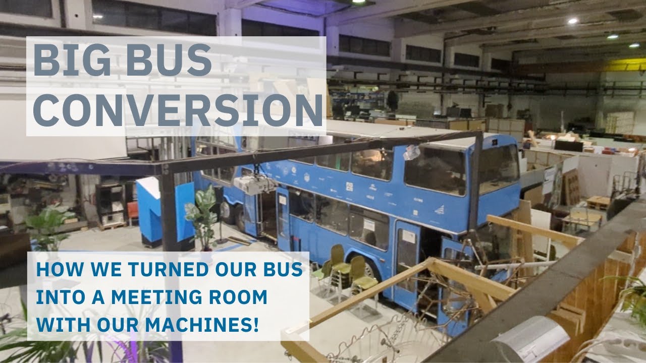 How we turned the Bibi & Tina tour bus into our new meeting bus! / Part ...