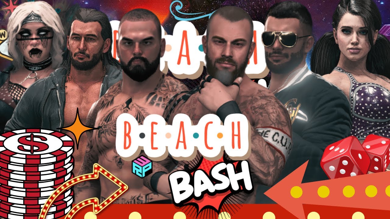 🟡LIVE: BEACH BASH PPV | WWE2K24 Universe Mode - YouTube