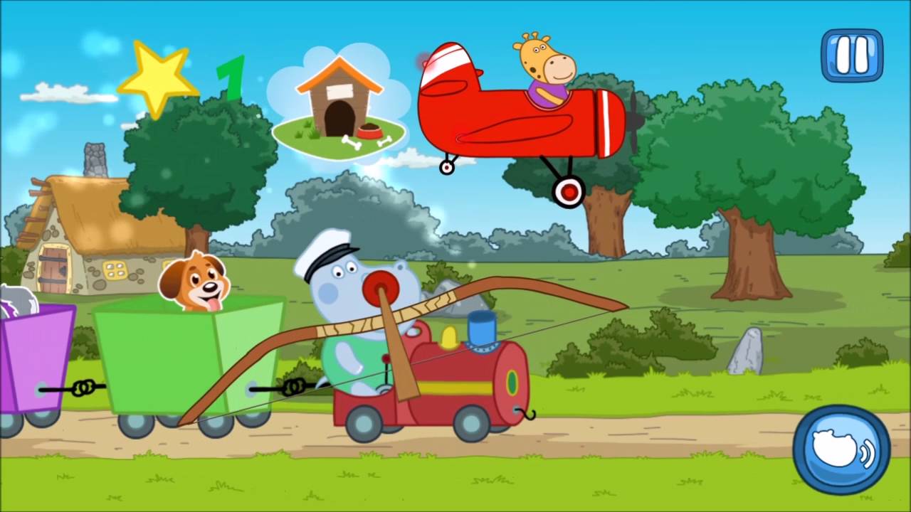 Hippo Peppa Hippo Train HD android gameplay - YouTube